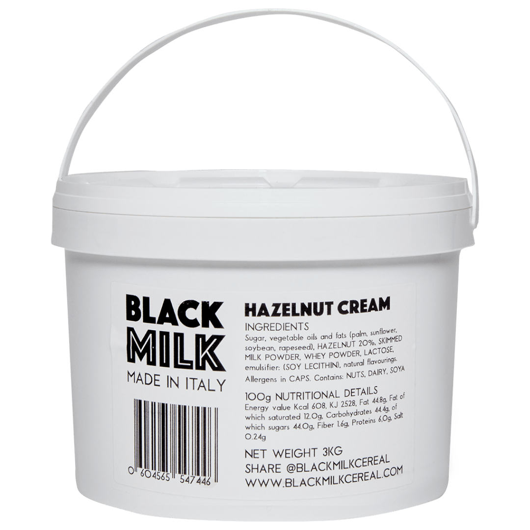 Hazelnut Cream for Catering 3kg – Black Milk